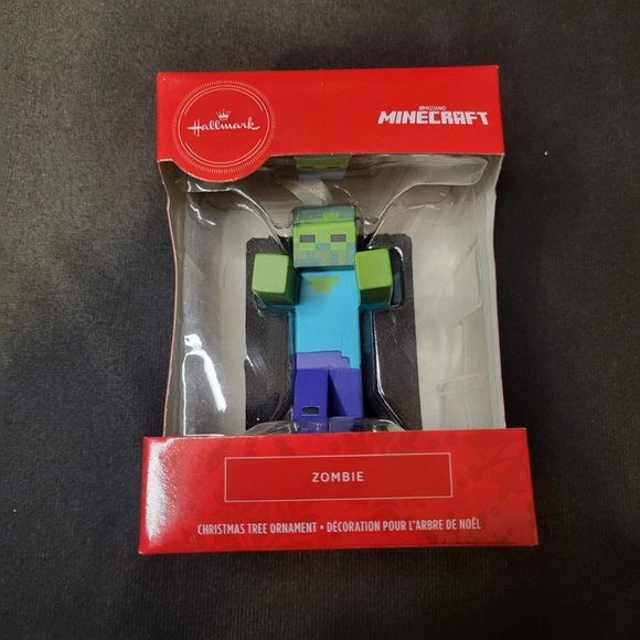 Hallmark | Holiday | Minecraft Zombie 29 Hallmark Red Box Gaming ...